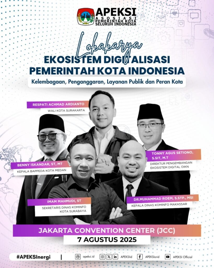Lokakarya APEKSI di DTI-CX 2025 – APEKSI